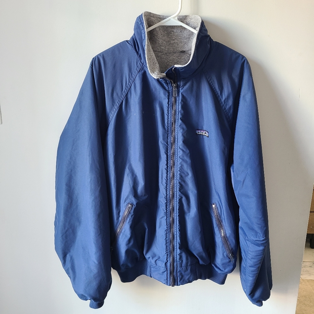Vintage Patagonia Jacket Shelled Fleece Synchilla Ful… - Gem
